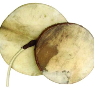 Shaman drum round with goat skin, Frame Drum, handmade … (16")