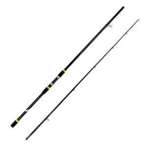 eatmytackle 2 piece surf fishing rod - 10 ft. | black magic 20-40 lb.