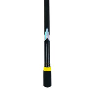 EatMyTackle 2 Piece Surf Fishing Rod - 10 ft. | Black Magic 20-40 lb.