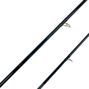 EatMyTackle 2 Piece Surf Fishing Rod - 10 ft. | Black Magic 20-40 lb.