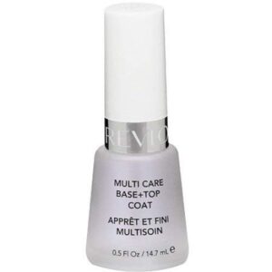 revlon multicare base+ top coat nail polish, 0.5 fl oz