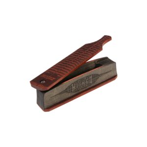 zink wicked series turkey hunting box game call | poplar/bloodwood, double-sided design, versatile natural sounds, different tones, hand-tuned