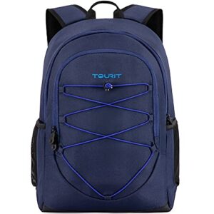 tourit insulated backpack cooler 28 cans leakproof lightweight cooler backpack for men women to work, picnics, hiking, beach, park or day trips