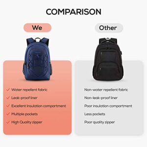 TOURIT Insulated Backpack Cooler 28 Cans Leakproof Lightweight Cooler Backpack for Men Women to Work, Picnics, Hiking, Beach, Park or Day Trips