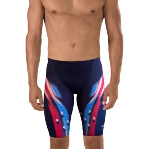 speedo lzr elite 2 usa jammer,navy/red/white (410),27