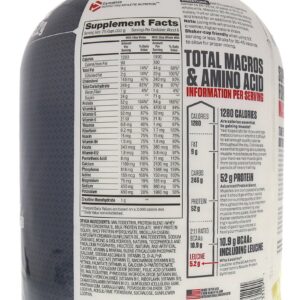 Dymatize Super Mass Gainer, Gourmet Vanilla, 6 Pound