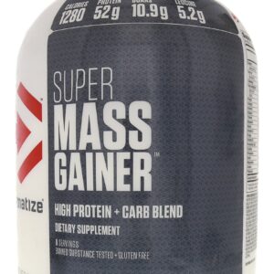 Dymatize Super Mass Gainer, Gourmet Vanilla, 6 Pound