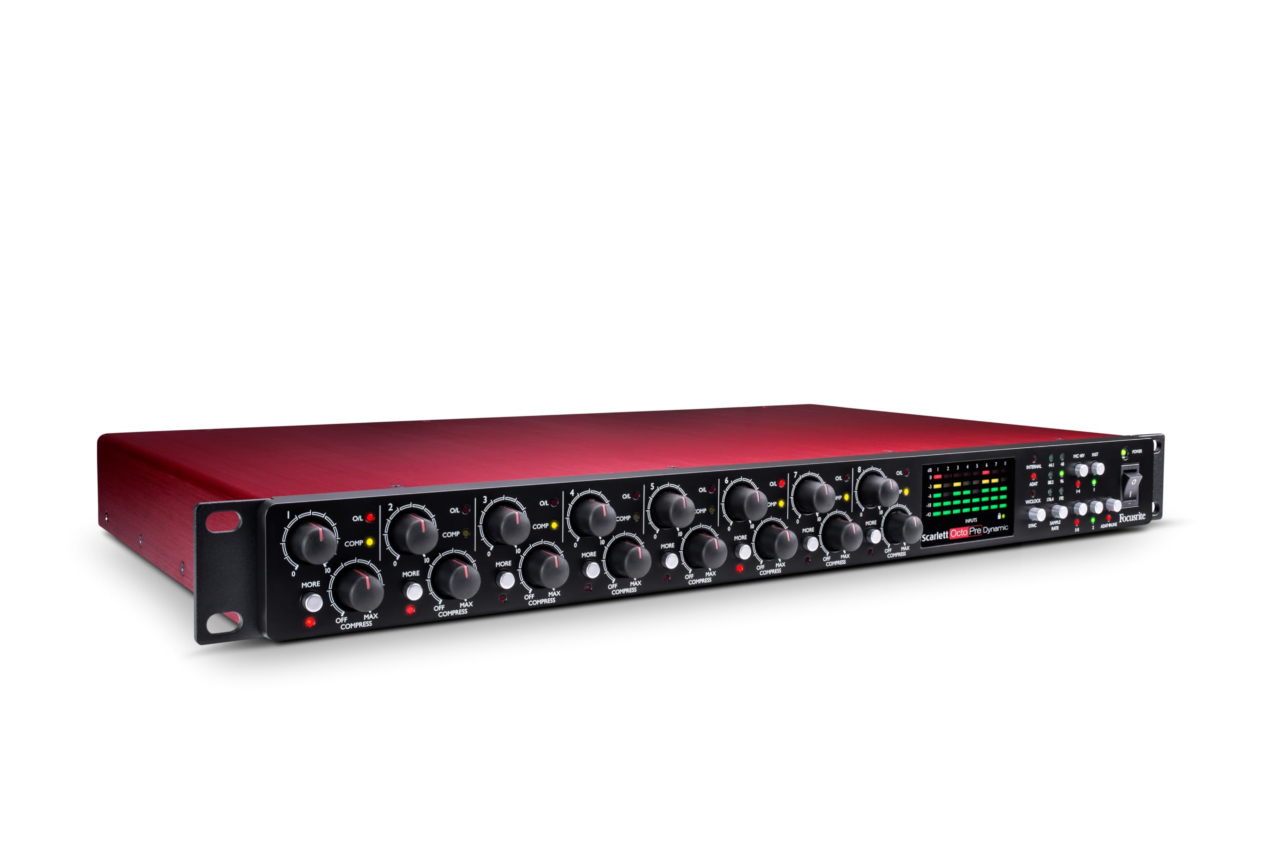 Focusrite Scarlett OctoPre Dynamic Mic Preamp