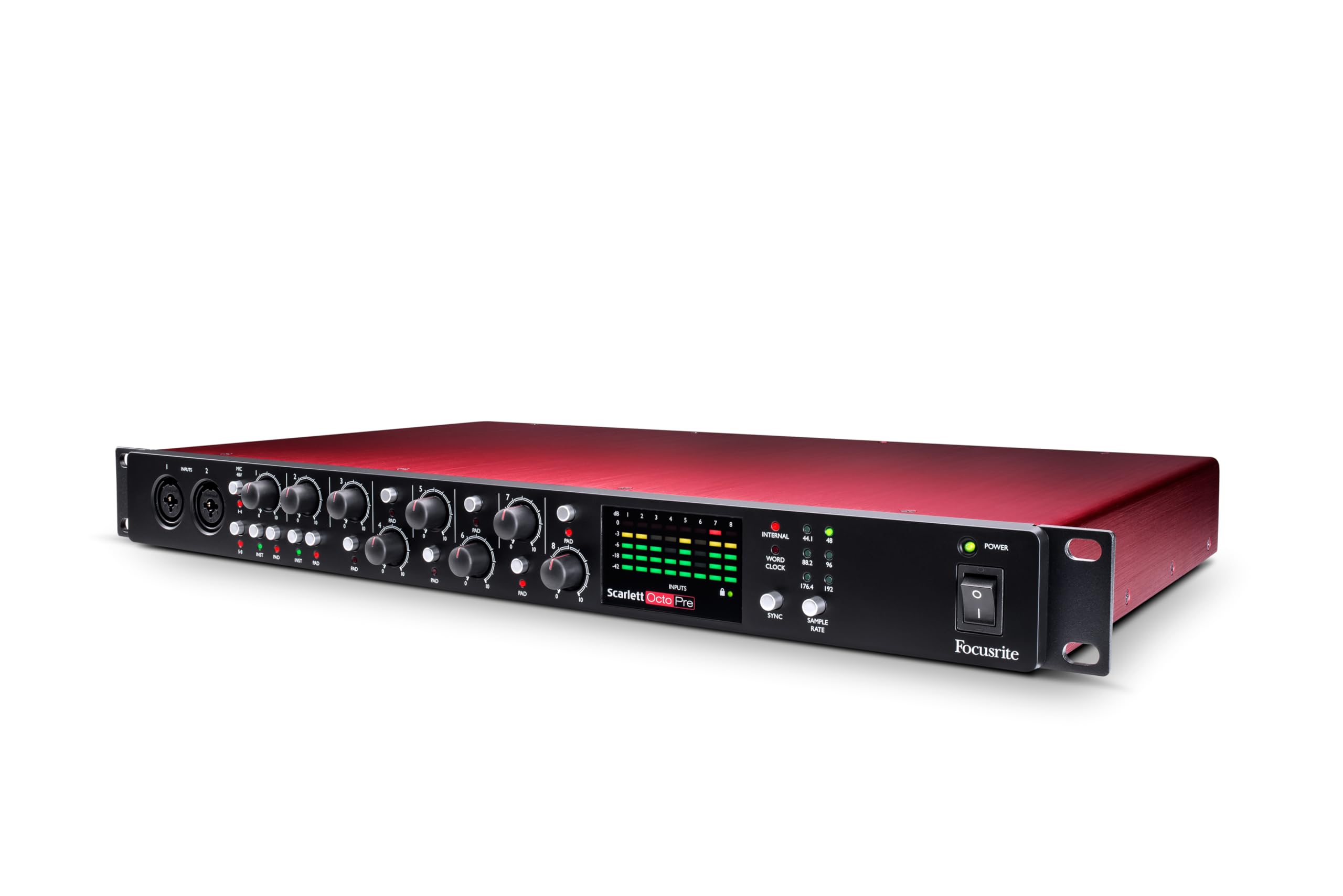 Focusrite Scarlett OctoPre Dynamic Mic Preamp