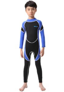 cokar neoprene wetsuit one piece swimsuit for kids boys girls uv protection for swim surf snorkel scuba diving