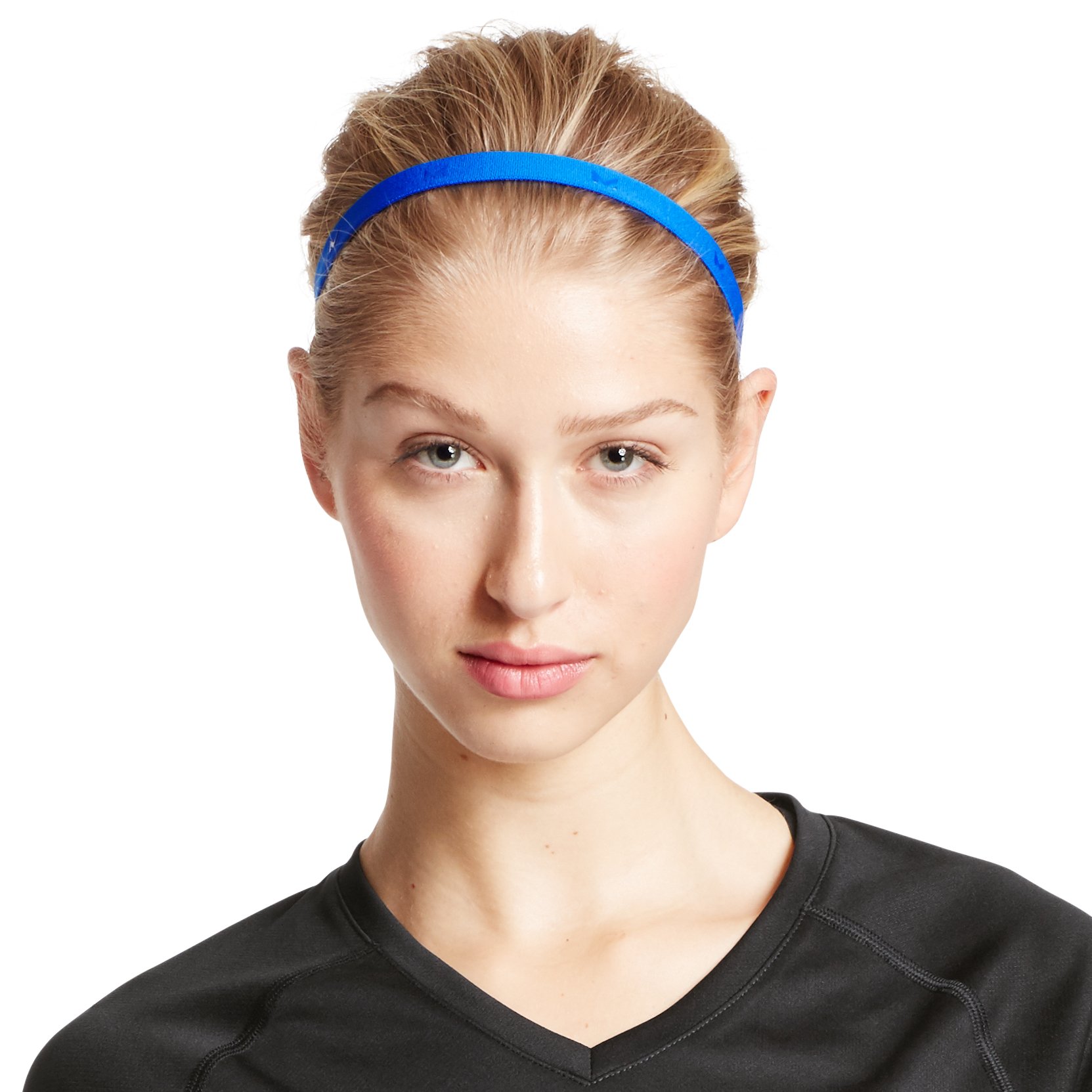 Mission VaporActive Cooling Marathon Headband 3-Pack, Charcoal/Cobalt Blue/Pure White, One Size