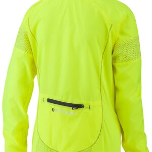 Louis Garneau, Women's Modesto 3 Windproof, Breathable, Lightweight Bike Jacket, Bright Yellow, Large