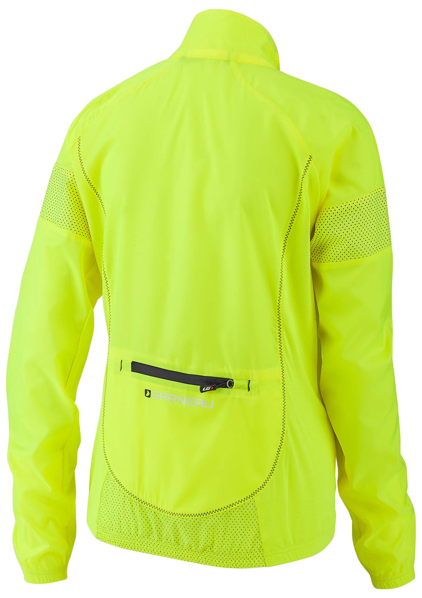 Louis Garneau, Women's Modesto 3 Windproof, Breathable, Lightweight Bike Jacket, Bright Yellow, Large