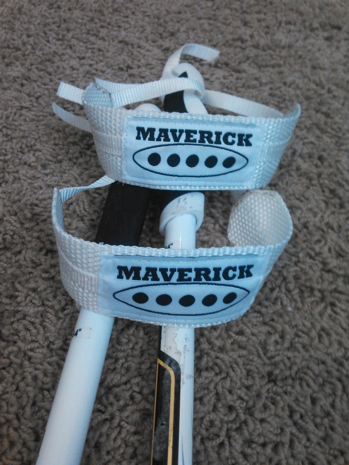 Biathlon Ski Pole Strap-Adult Size (White)