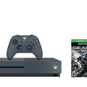 Microsoft Xbox One S 500GB Console - Gears of War & Halo Special Edition Bundle(Discontinued)