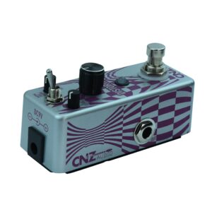 CNZ Audio Distortion Guitar Effects Pedal, True Bypass