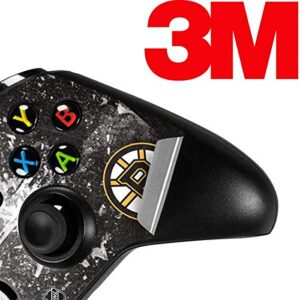 Skinit Decal Gaming Skin compatible with Xbox One S Controller - Officially Licensed NHL Boston Bruins Frozen Design