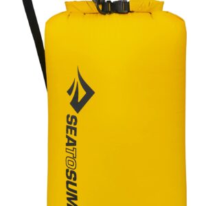 Sea to Summit Sling Lightweight Dry Bag with Shoulder Strap, 20 Liter, Yellow