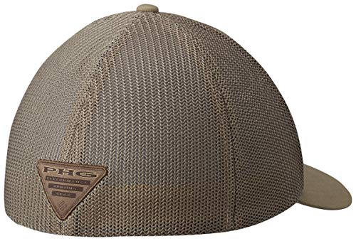 Columbia mens MeshÂ™ PHG Mesh Ball Cap, Tusk/Phg Flag, Large-X-Large US