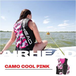 Airhead Women’s Camo Cool Neolite Flex Kwik-Dry Life Jacket, US Coast Guard Approved