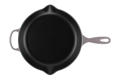 Le Creuset Enameled Cast Iron Signature Iron Handle Skillet, 11.75" (2-3/8 qt.), Oyster