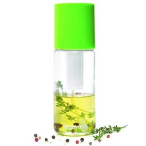 starfrit oil & dressing mister, green/clear