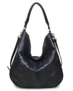 urban expressions geneva hobo handbag (black)