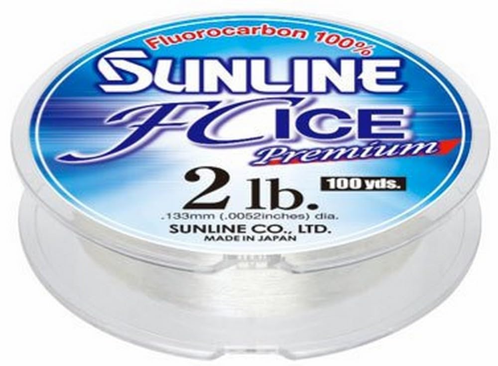 Sunline 63042334 FC Ice Premium 3 Lb FC Ice Premium, Clear, 100 yd