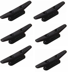 h2o kayaks boat kayak canoe cleat 3 inch pack 6 black strong nylon …