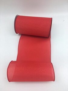 celebrate it- ribbon -plain ribbon (red) 5.5 in x 18ft