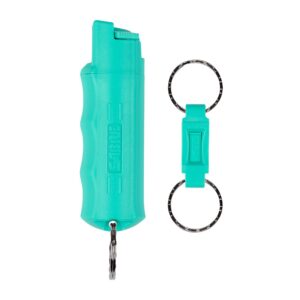 sabre pepper spray with quick release key ring, 25 bursts, 10 foot (3 meter) range