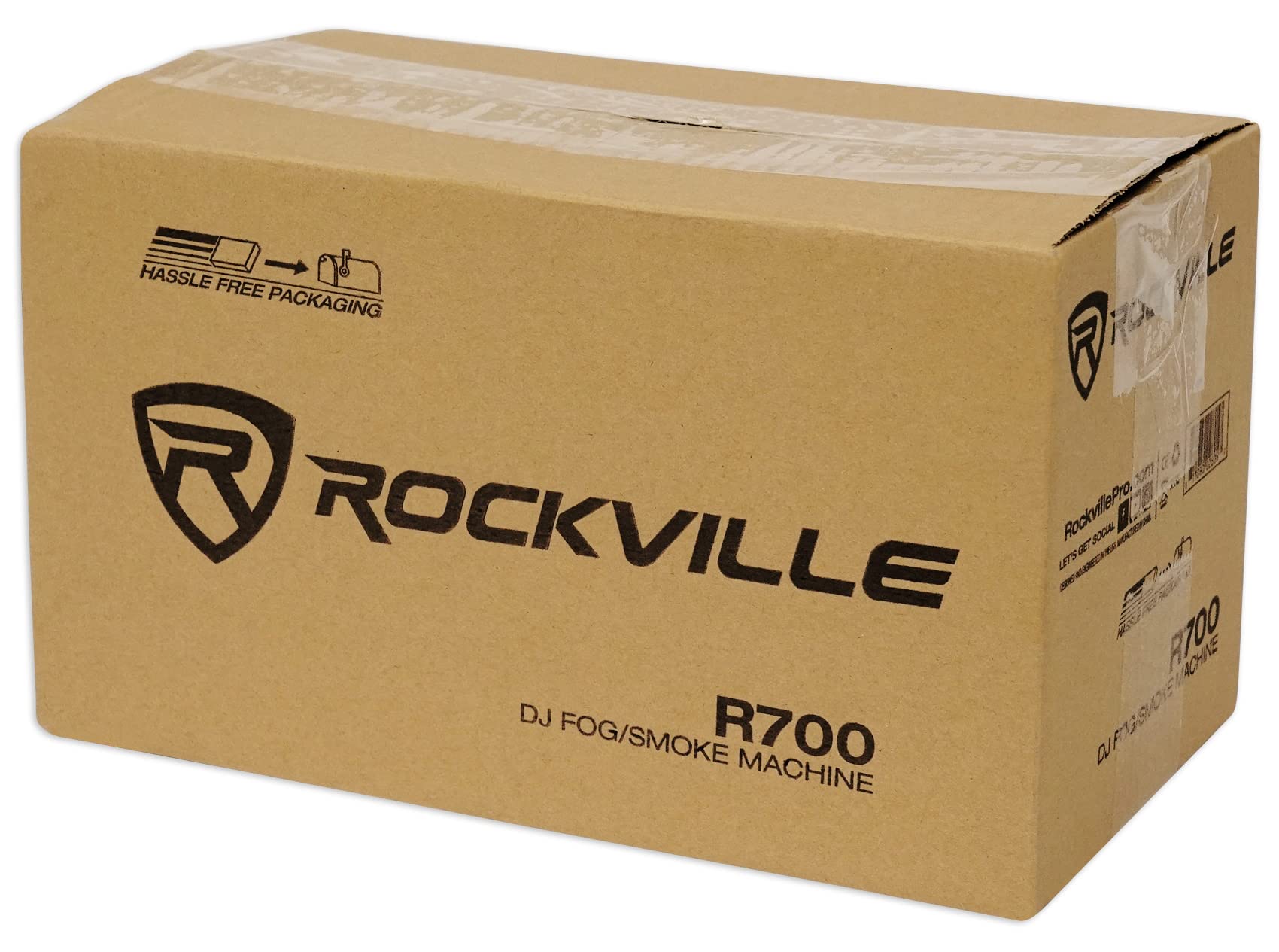 Rockville Fog/Smoke Machine w/Remote+Fluid, Quick Heatup Time (R700)