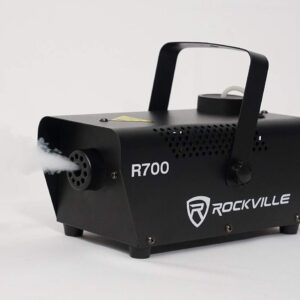 Rockville Fog/Smoke Machine w/Remote+Fluid, Quick Heatup Time (R700)