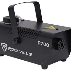 Rockville Fog/Smoke Machine w/Remote+Fluid, Quick Heatup Time (R700)