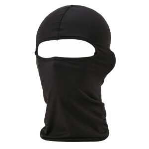 falapala balaclava tactical face mask hood neck gaiter 1 pack (black)