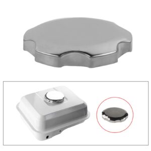 FLYPIG 17620-ZH7-013 17620-ZH7-023 New Motor Chrome Gas Cap Fuel Tank Cap for Honda 4HP - 13HP Engine Compatible GX120 GX160 GX200 GX240 GX270 GX340 GX390