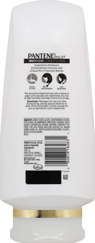 Pantene Pro-V Smooth & Sleek Conditioner, 17.7 Fl Oz