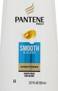 Pantene Pro-V Smooth & Sleek Conditioner, 17.7 Fl Oz