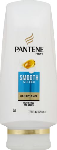 Pantene Pro-V Smooth & Sleek Conditioner, 17.7 Fl Oz