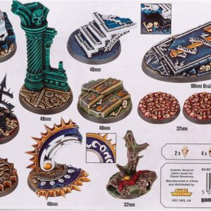 Games Workshop 99120299039 "Age of Sigmar Hero Bases Miniature Game