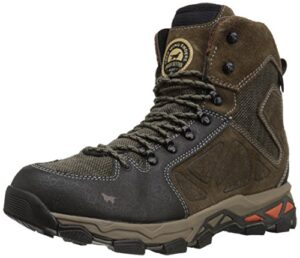 irish setter men's ravine-2880 hunting shoes, gray/black, 9 d us