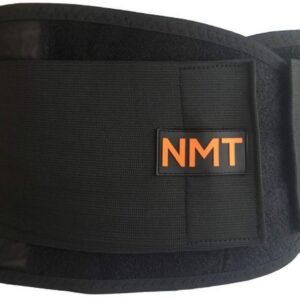 Back Brace by NMT ~ Lumbar Support Black Belt ~ Posture Corrector ~ Pain Relief from Arthritis, Sciatica, Scoliosis, Backache, Slipped Disc, Hernia, Spinal Stenosis ~ Injury Prevention ~ 4 Adjustable