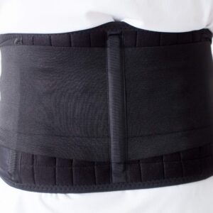 Back Brace by NMT ~ Lumbar Support Black Belt ~ Posture Corrector ~ Pain Relief from Arthritis, Sciatica, Scoliosis, Backache, Slipped Disc, Hernia, Spinal Stenosis ~ Injury Prevention ~ 4 Adjustable