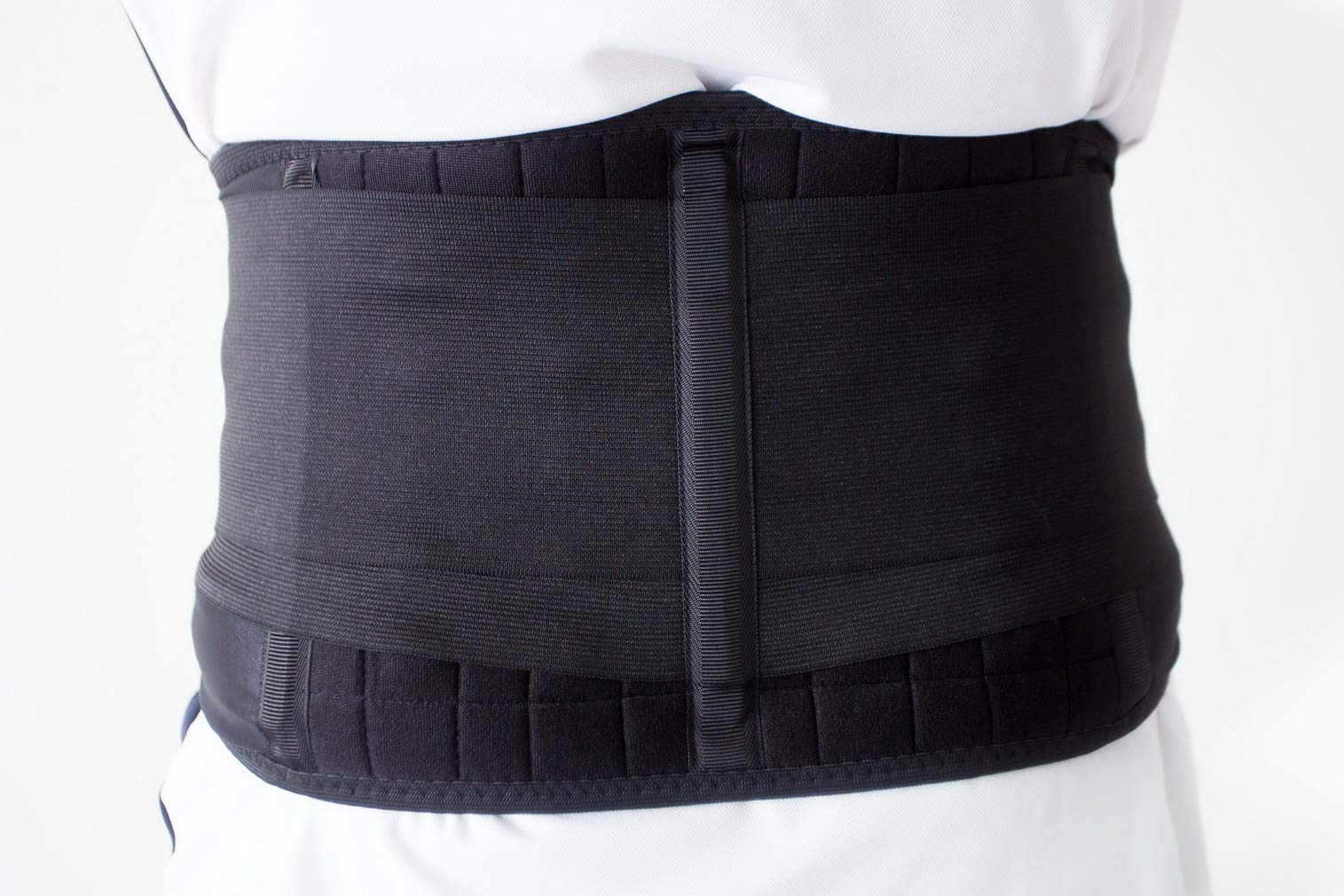 Back Brace by NMT ~ Lumbar Support Black Belt ~ Posture Corrector ~ Pain Relief from Arthritis, Sciatica, Scoliosis, Backache, Slipped Disc, Hernia, Spinal Stenosis ~ Injury Prevention ~ 4 Adjustable