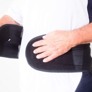 Back Brace by NMT ~ Lumbar Support Black Belt ~ Posture Corrector ~ Pain Relief from Arthritis, Sciatica, Scoliosis, Backache, Slipped Disc, Hernia, Spinal Stenosis ~ Injury Prevention ~ 4 Adjustable