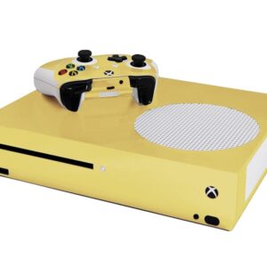 Cream - Vinyl Decal Mod Skin Kit by System Skins - Compatible with Microsoft Xbox One Slim (XB1 Slim)