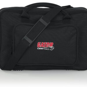 Gator Cases Gig Bag for Micro Controllers, Keyboards, and Multi-Effects Pedals; 16" x 10" x 3" (GK-1610)