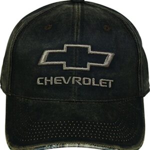 Outdoor Cap Men's Chevrolet Weathered Cap with Under Visor, Brown/Realtree Xtra, One Size