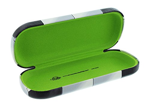 Cal Optix Hard Shell Eyeglass Case For Boys & Girls, Kids Small Glasses Case, Soccer Ball, Small / Medium