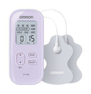 omron low-frequency electric therapy apparatus lavender hv-f022-v